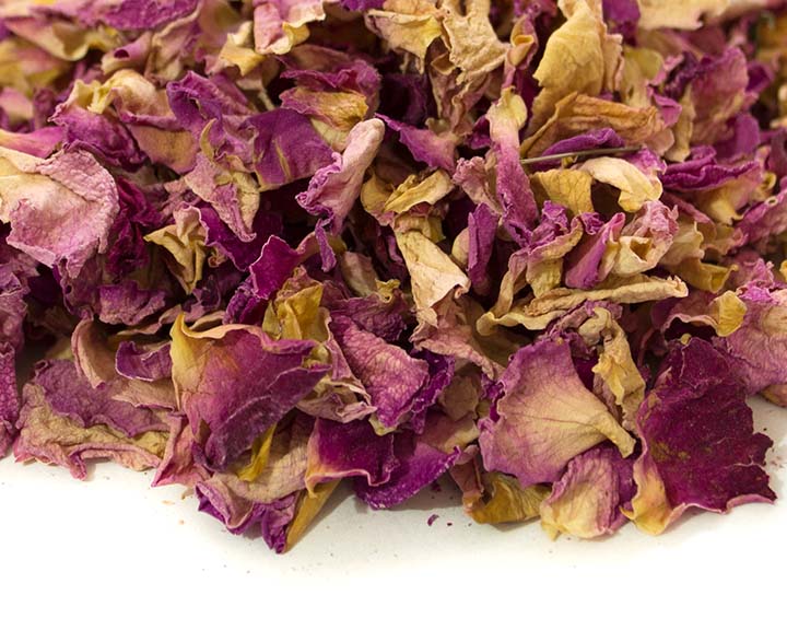 Dried Edible Pink Rose Petals - Craft, Candles, Soap, Confetti ...